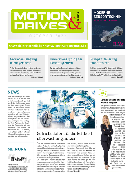 Neuigkeiten aus der Welt der Antriebstechnik