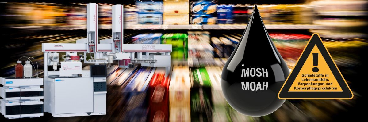 Effizienter Nachweis von MOSH/MOAH in Lebensmitteln