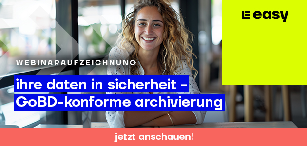 Ihre Daten in Sicherheit – GoBD-konform archivieren