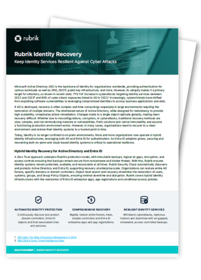 Identitätsdienste widerstandsfähig gegen Cyberangriffe machen